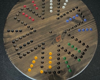 Aggravation Board Game Handmade Board Games Heirloom Wahoo - Etsy