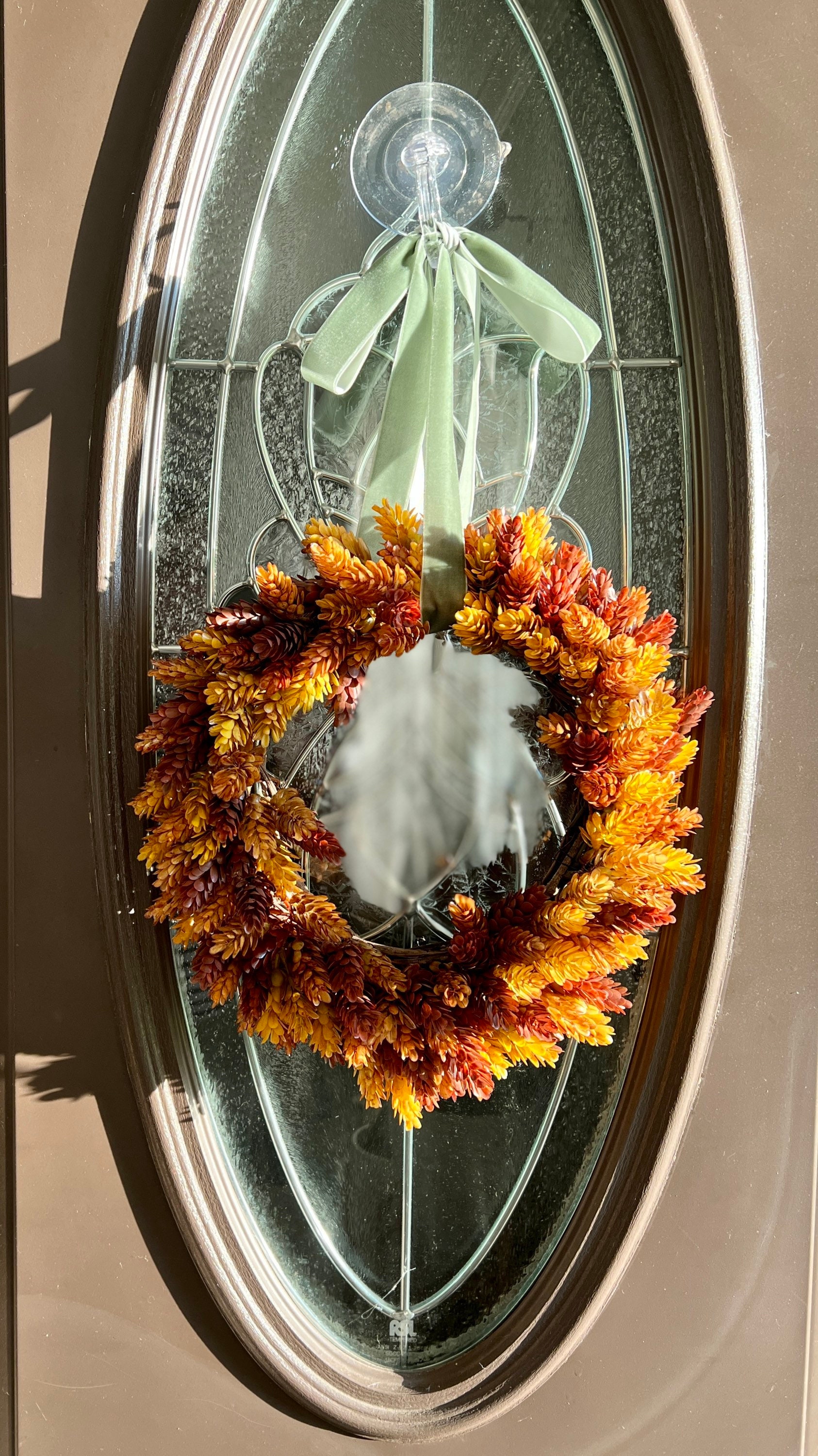 Fall Mini Hops Wreath, Candle Ring, Fall Candle Wreath, Fall Table ...