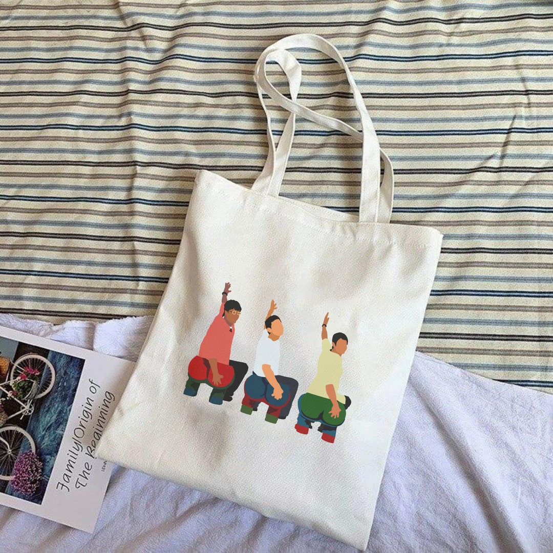 3 Idiots Tote Bag, Bollywood Tote Bag, South Asian Tote - Etsy