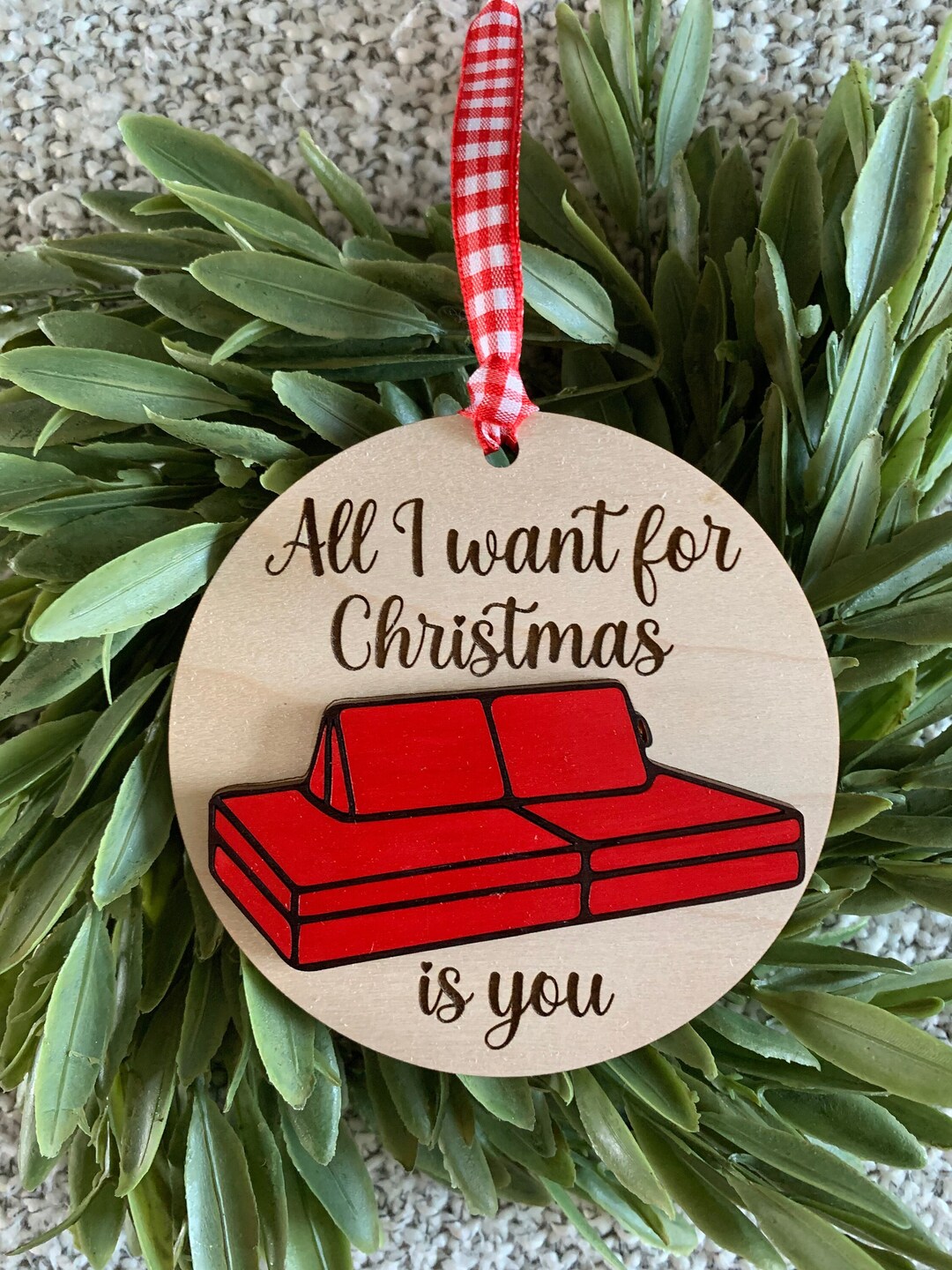 Play Couch Ornament, Kids Play Couch Ornament, Childrens Play Couch ...