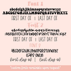 Interchangeable First & Last Day of School Sign, Trendy Back to School ...