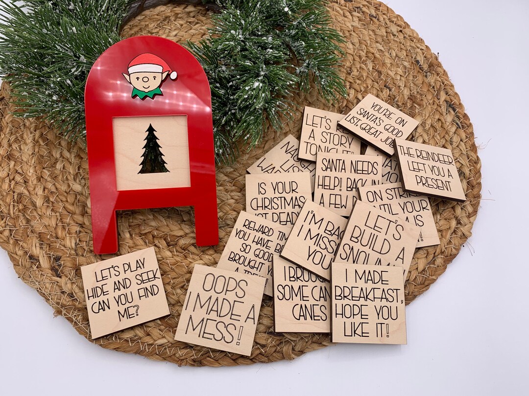 Elf Activity Prompts, Elf Messages, Easy Elf Accessory, Cute Elf ...