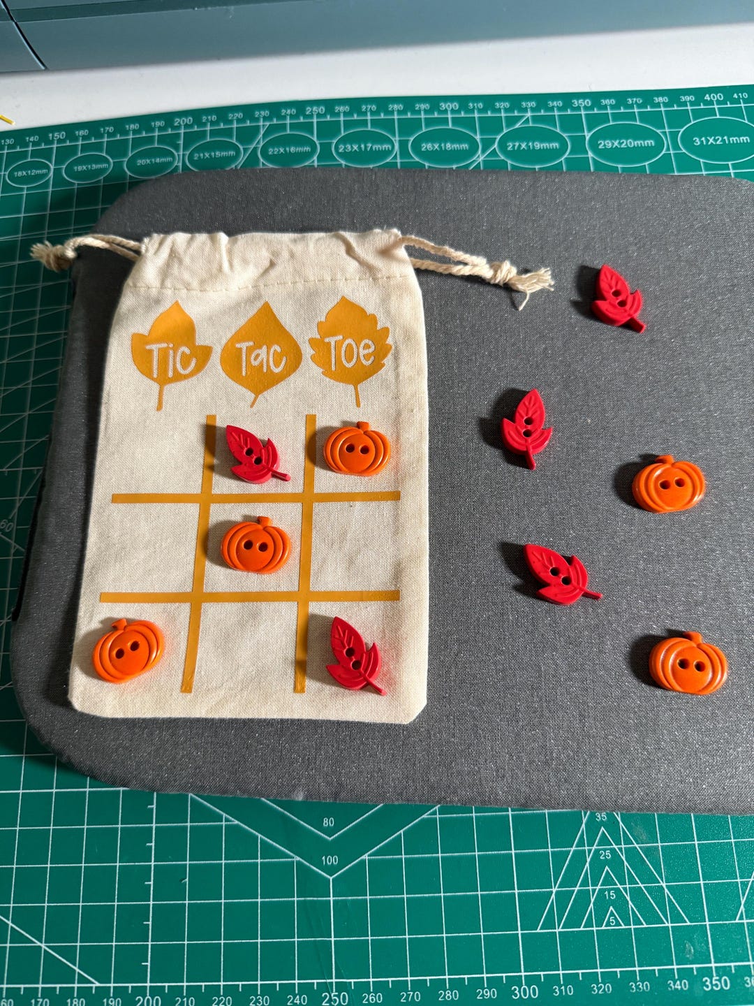 Fall Themed Tic-tac-toe Game - Etsy