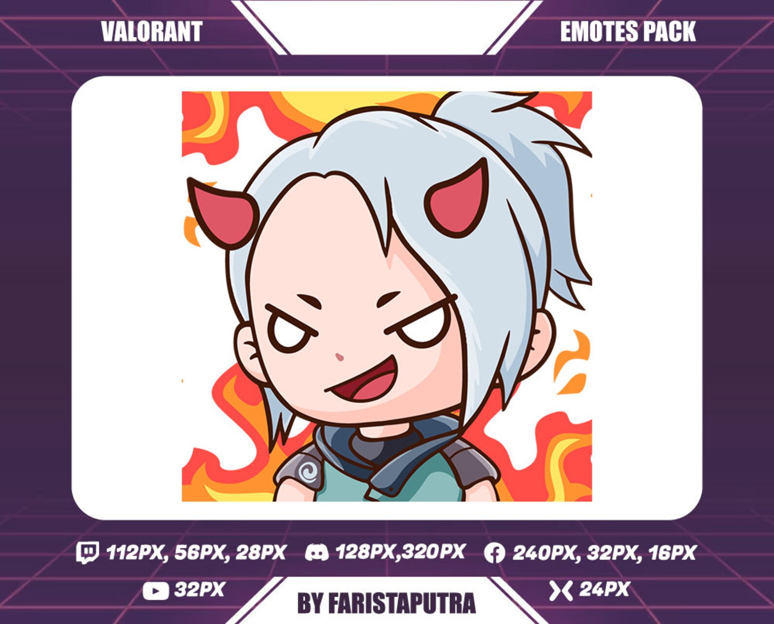 Jett Valorant Twitch Emotes, Chibi Jett Valorant Twitch Emotes, Cute ...