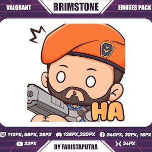 Chibi Brimstone Valorant Twitch Emotes, Anime Emoji (PNG Files) - Etsy