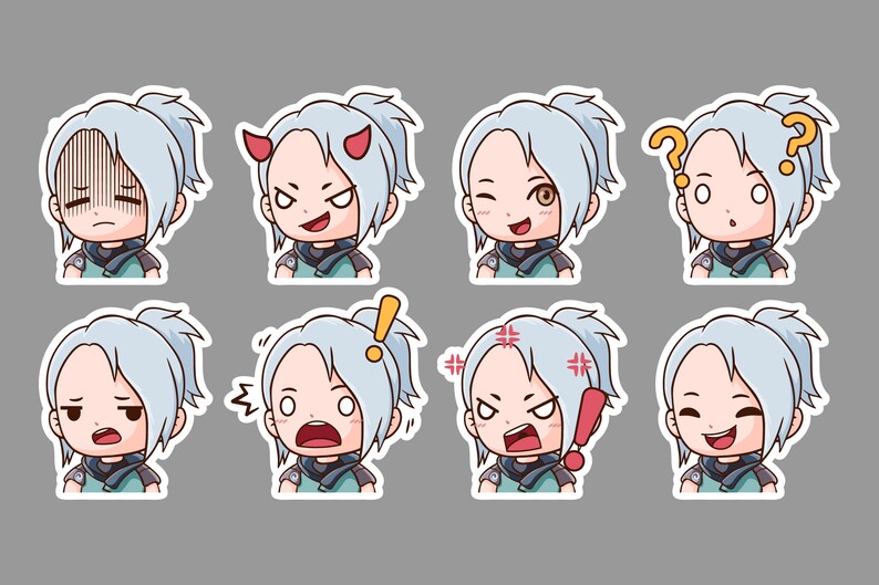 Jett Valorant Twitch Emotes Chibi Jett Valorant Twitch - Etsy