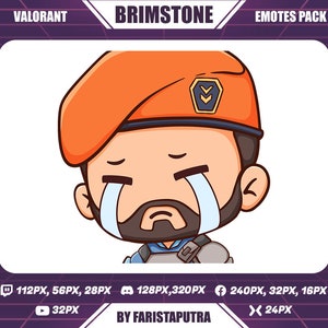 Chibi Brimstone Valorant Twitch Emotes, Anime Emoji (PNG Files) - Etsy