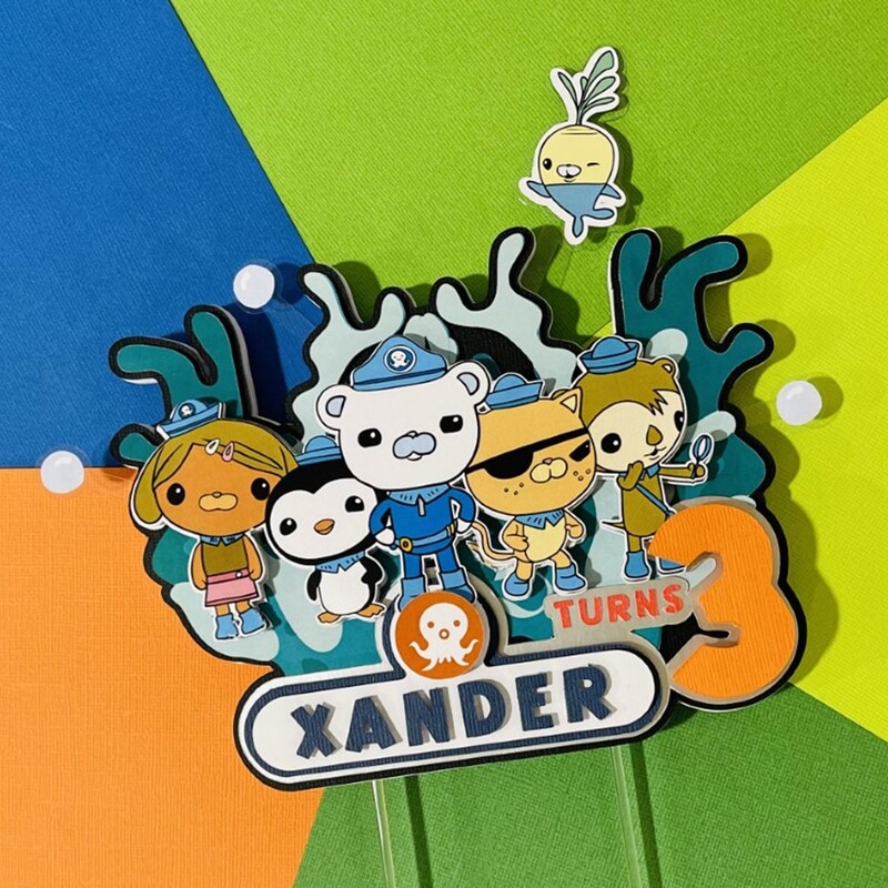 Octonauts Cake Topper - Etsy Australia