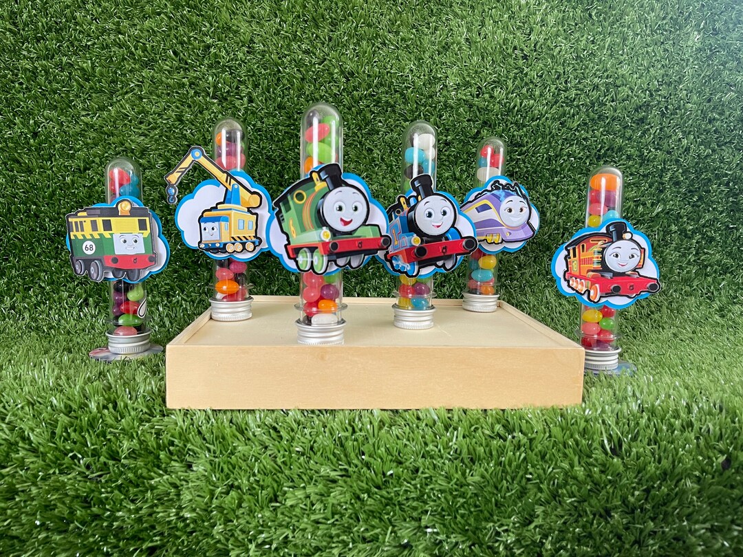 Thomas the Tank Engine Candy Tube, Party Favours, Custom Party Favors ...