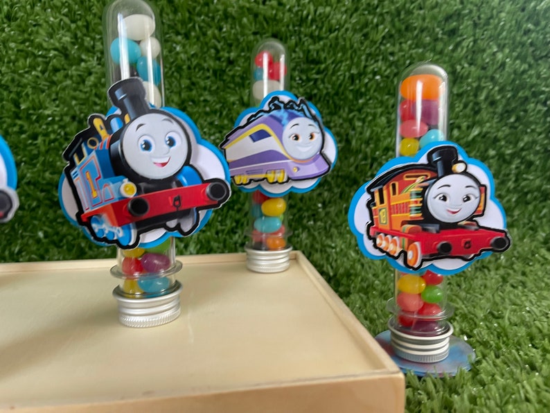 Thomas the Tank Engine Candy Tube, Party Favours, Custom Party Favors ...