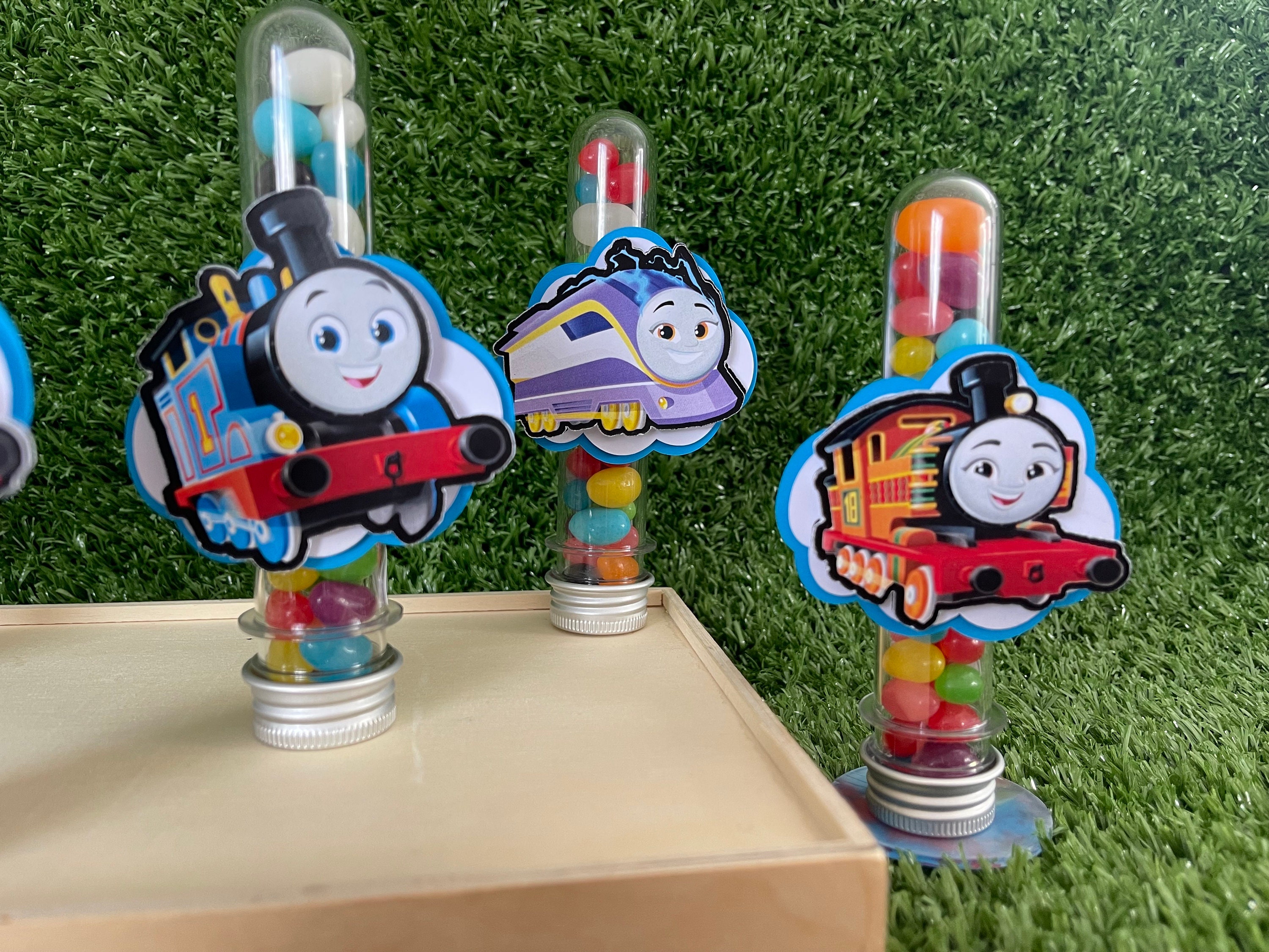 Thomas the Tank Engine Candy Tube, Party Favours, Custom Party Favors ...