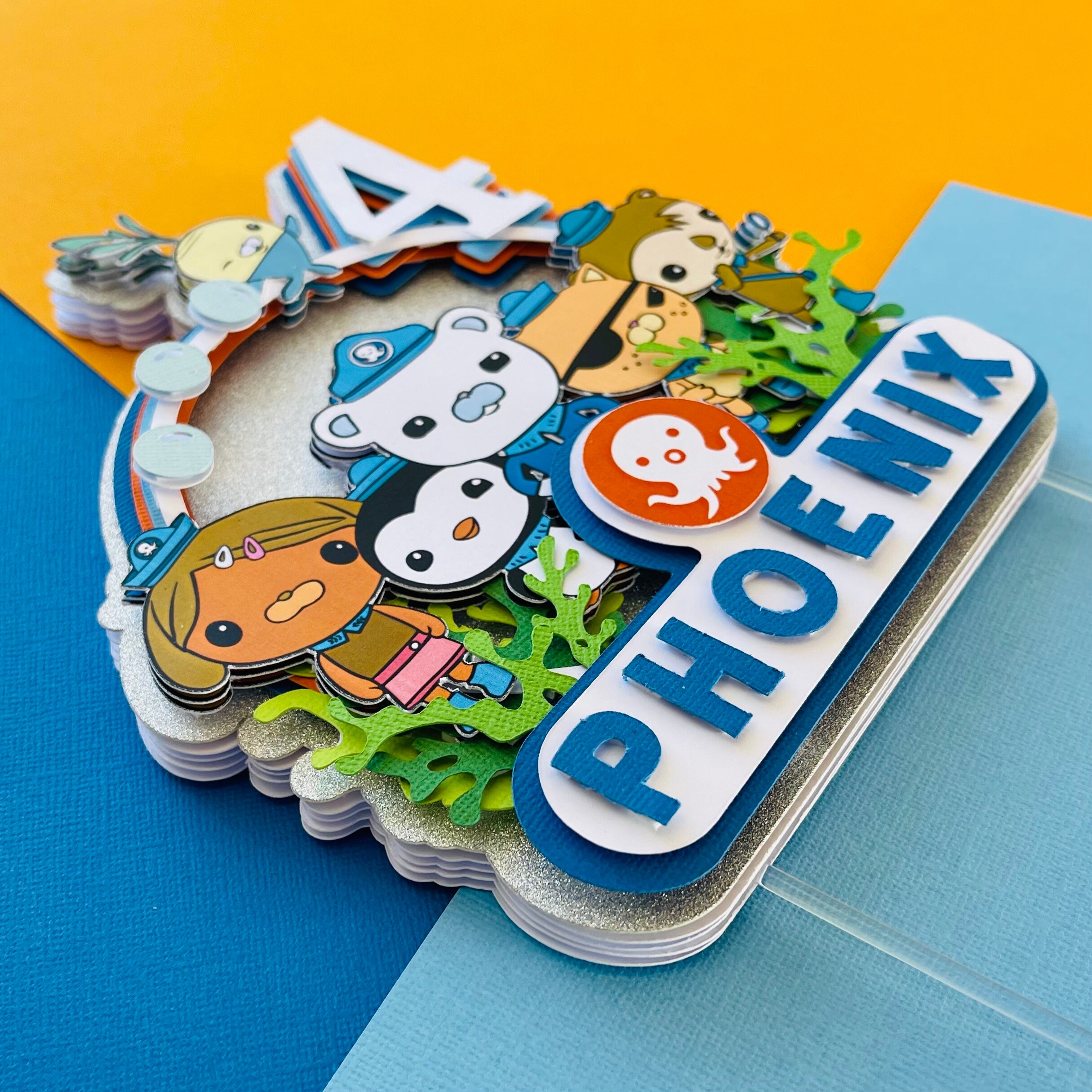 Octonauts Cake Topper With Flashing Lights - Etsy Australia