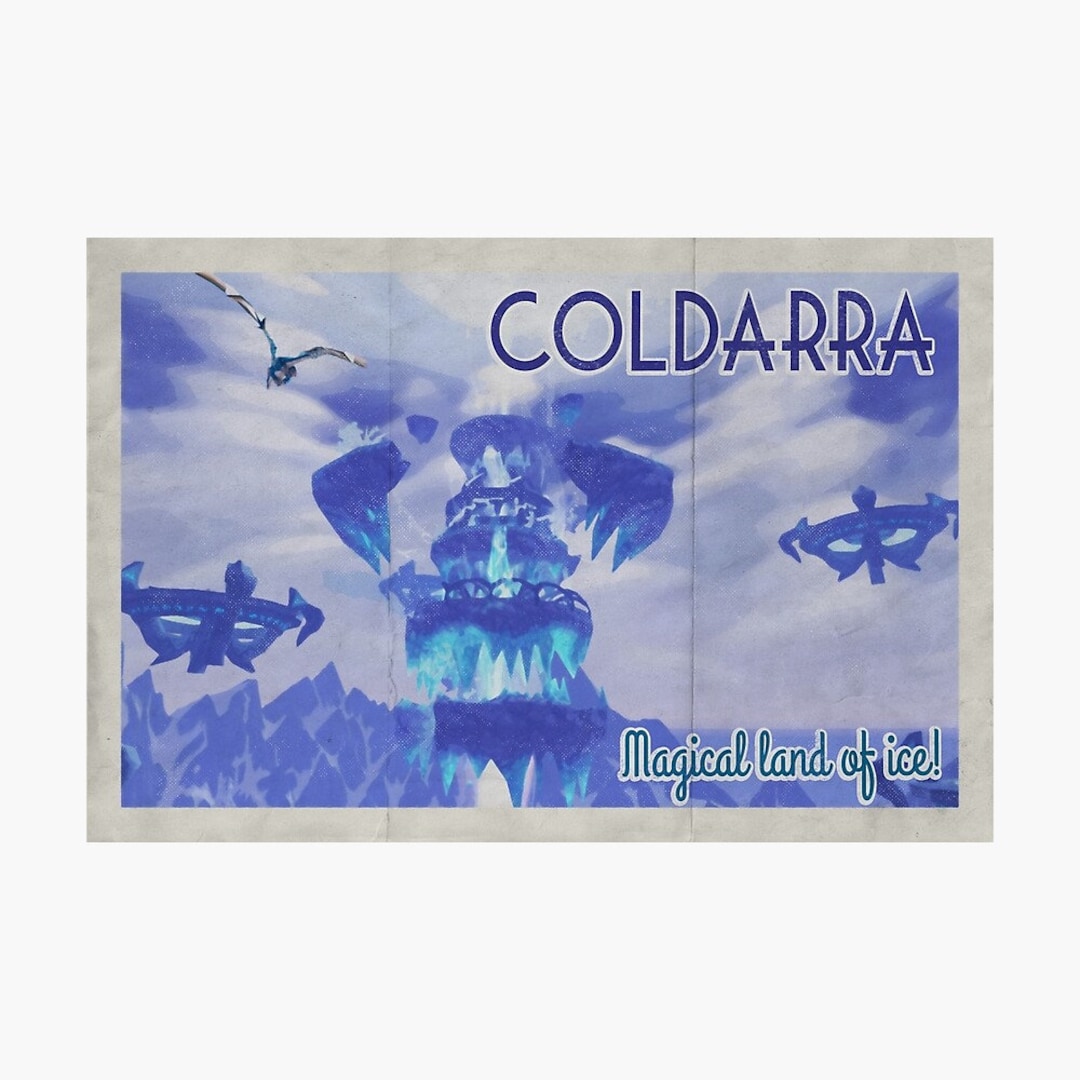 Coldarra Travel Postcard (world of Warcraft) - Etsy