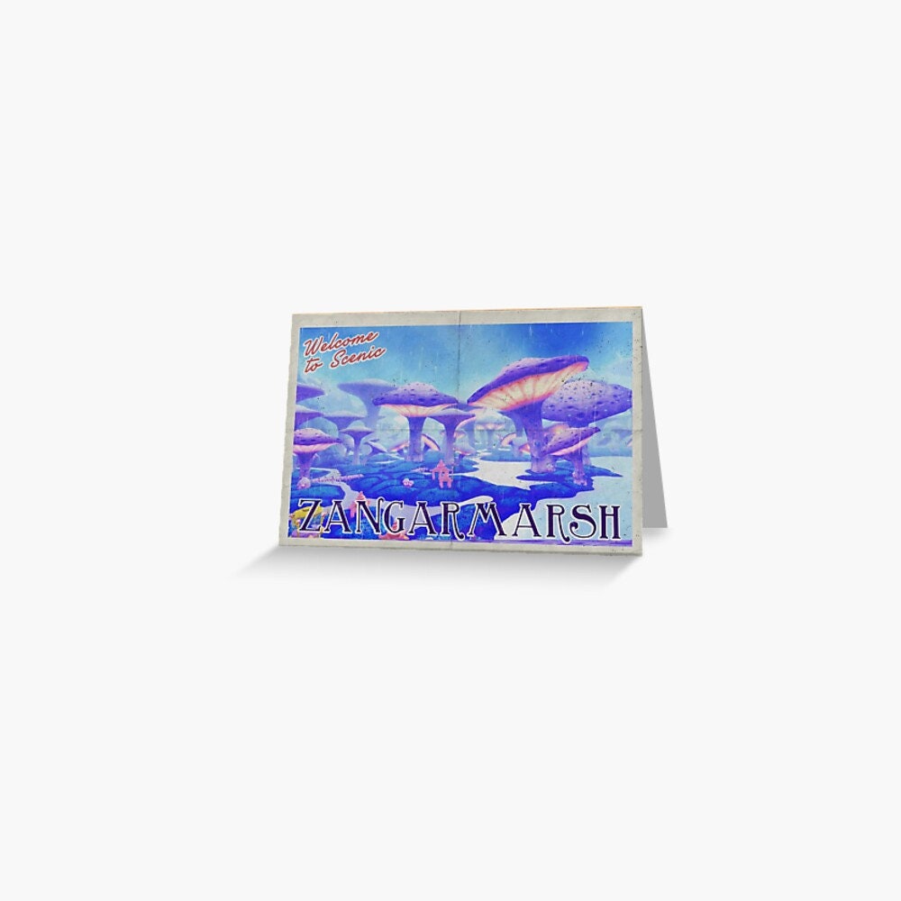 Zangarmarsh Travel Postcard (world of Warcraft) - Etsy