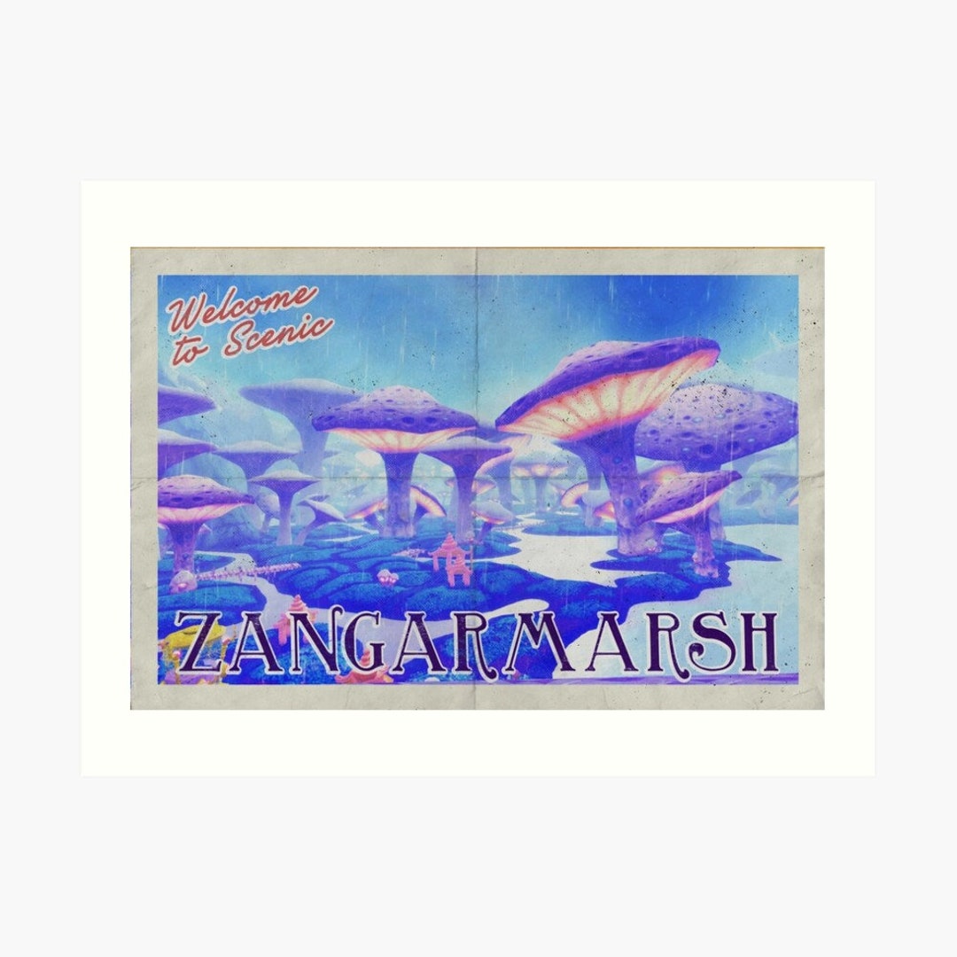 Zangarmarsh Travel Postcard (world of Warcraft) - Etsy