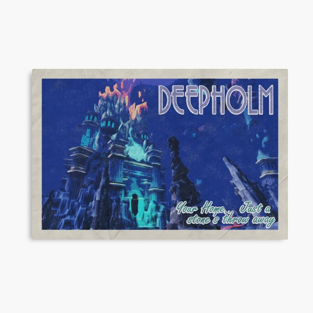 Deepholm Travel Postcard (world of Warcraft) - Etsy