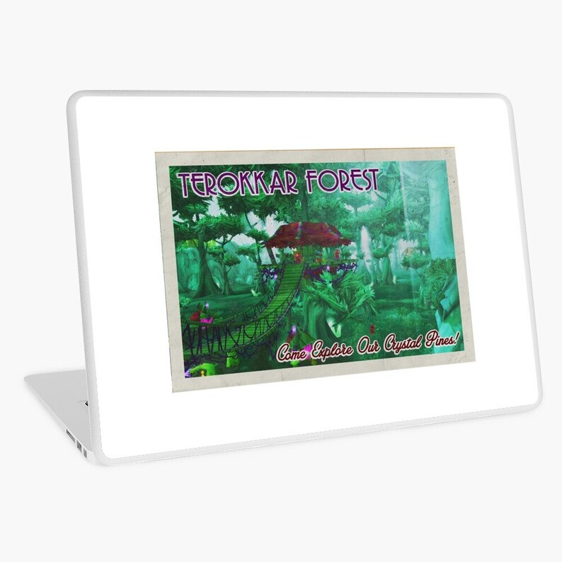 Terokkar Forest Travel Postcard (world of Warcraft) - Etsy