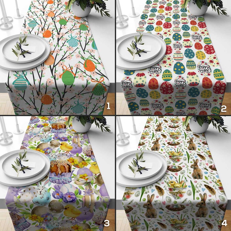 Easter Table Runner - Etsy