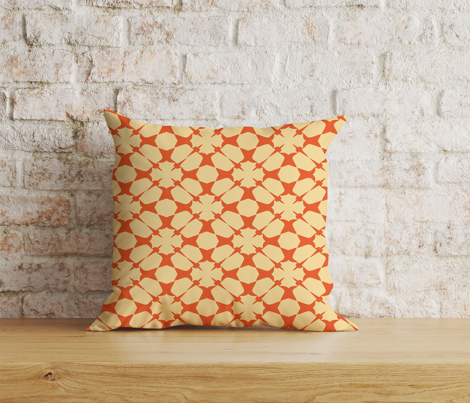 70s Geometric Cushion Cover, Retro Mid-century Modern Pillowcase - Etsy