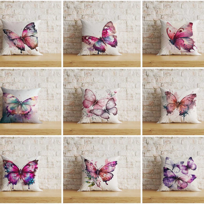 Butterfly Pillow - Etsy