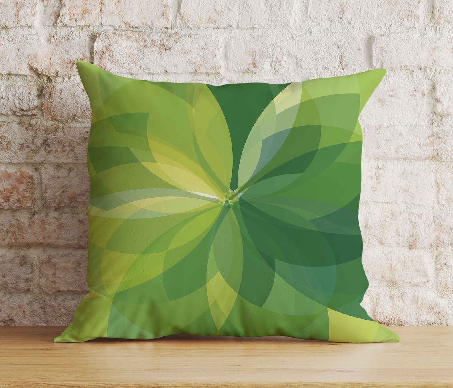 Green Abstract Cushion Cover, Grass Boho Pillow Cover, Modern Lime ...
