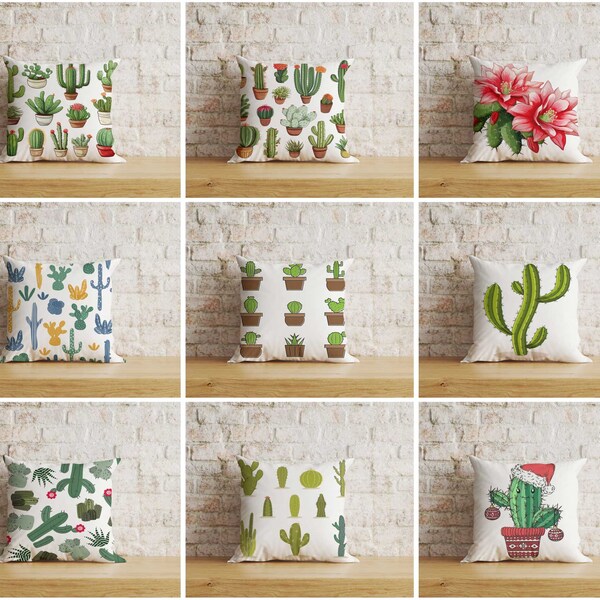 Cactus Cushion - Etsy UK