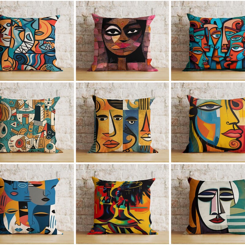 Picasso Pillow - Etsy Australia
