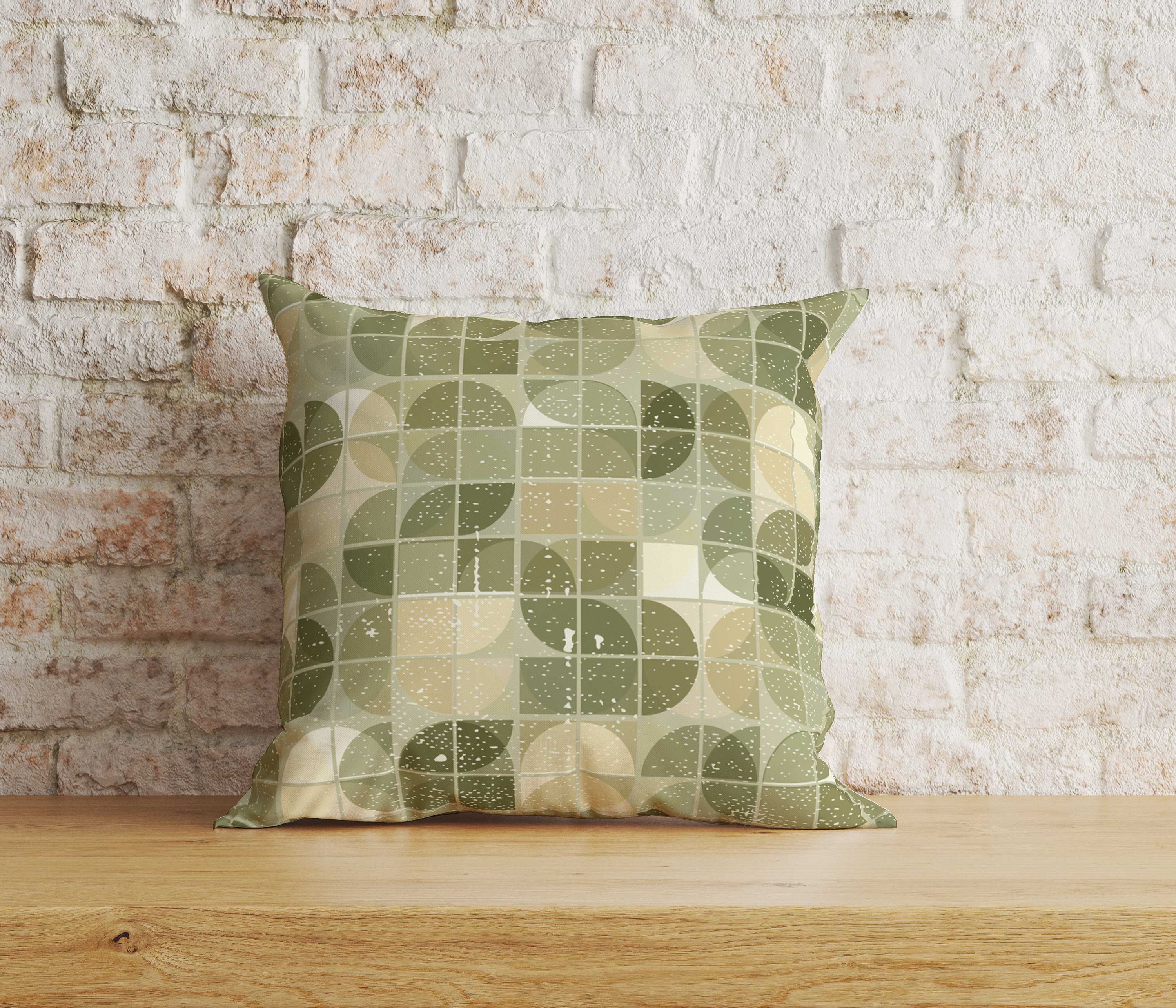 Colourful Mid Century Cushion Cover, Retro Cushion Cover, Modern ...