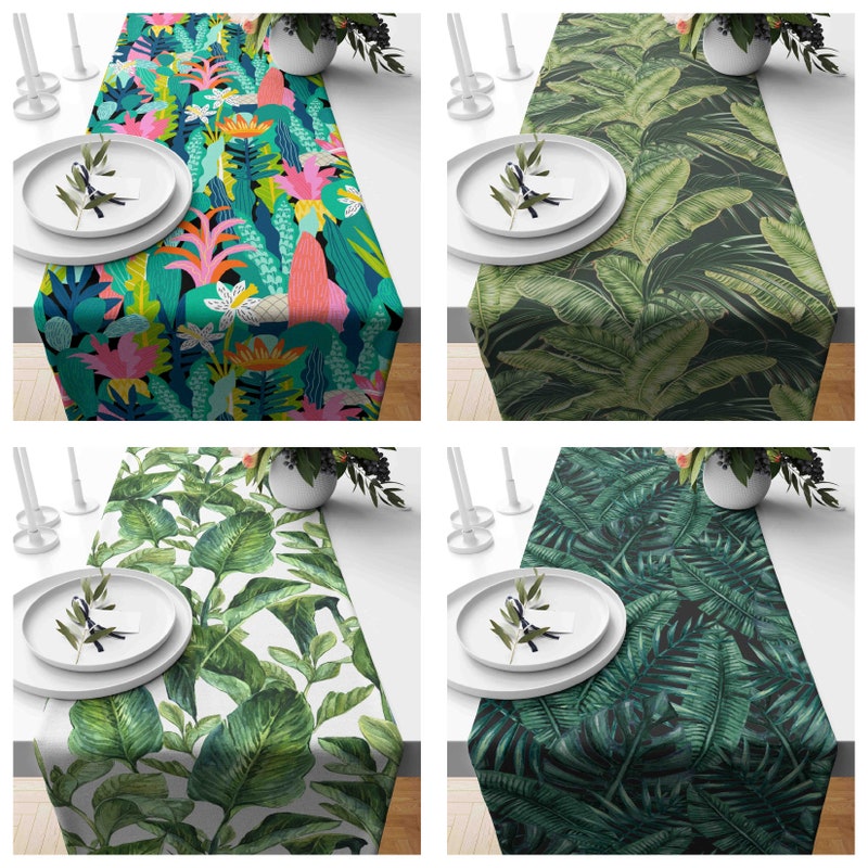 Leaf Table Runner - Etsy