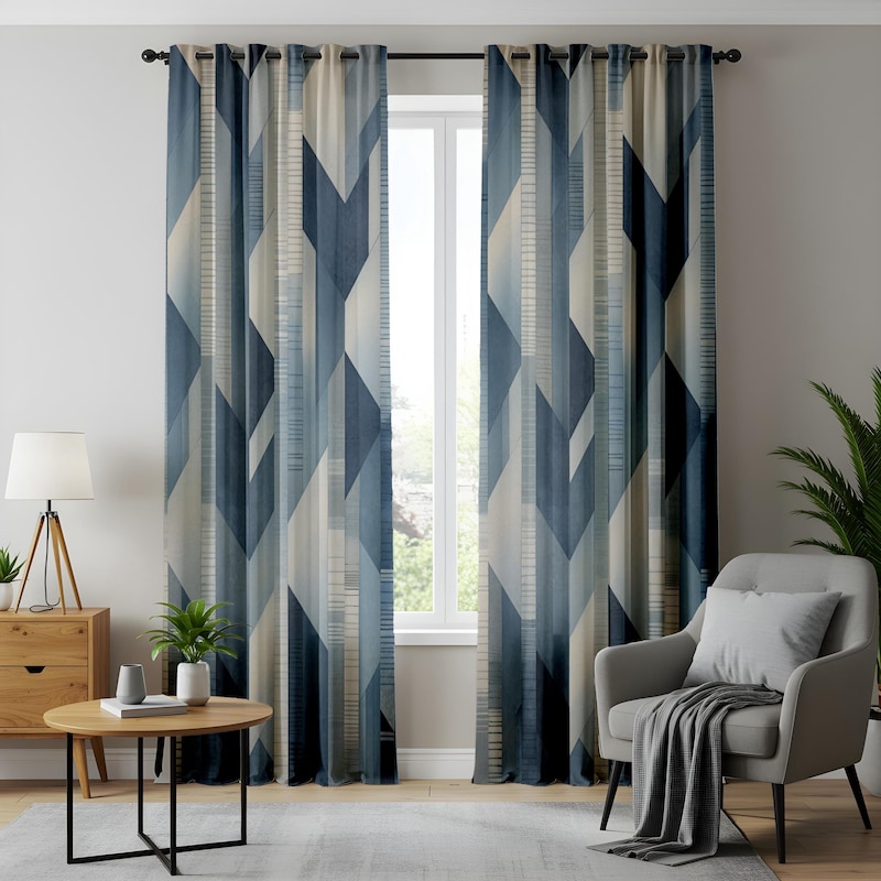 Chevron Curtains - Etsy Canada
