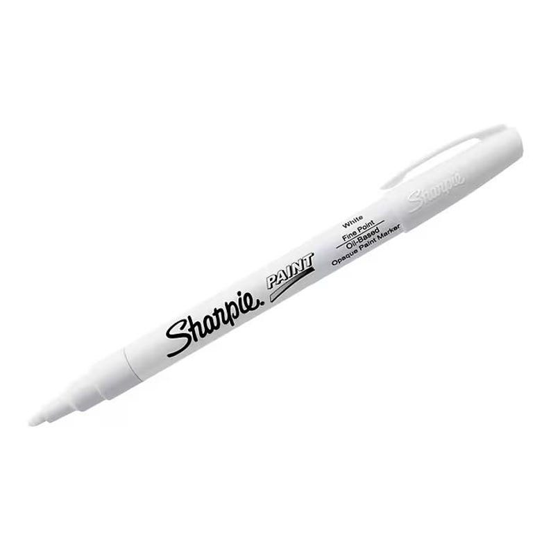 Sharpie, White, Oil-based Paint Marker, Fine Tip - Etsy