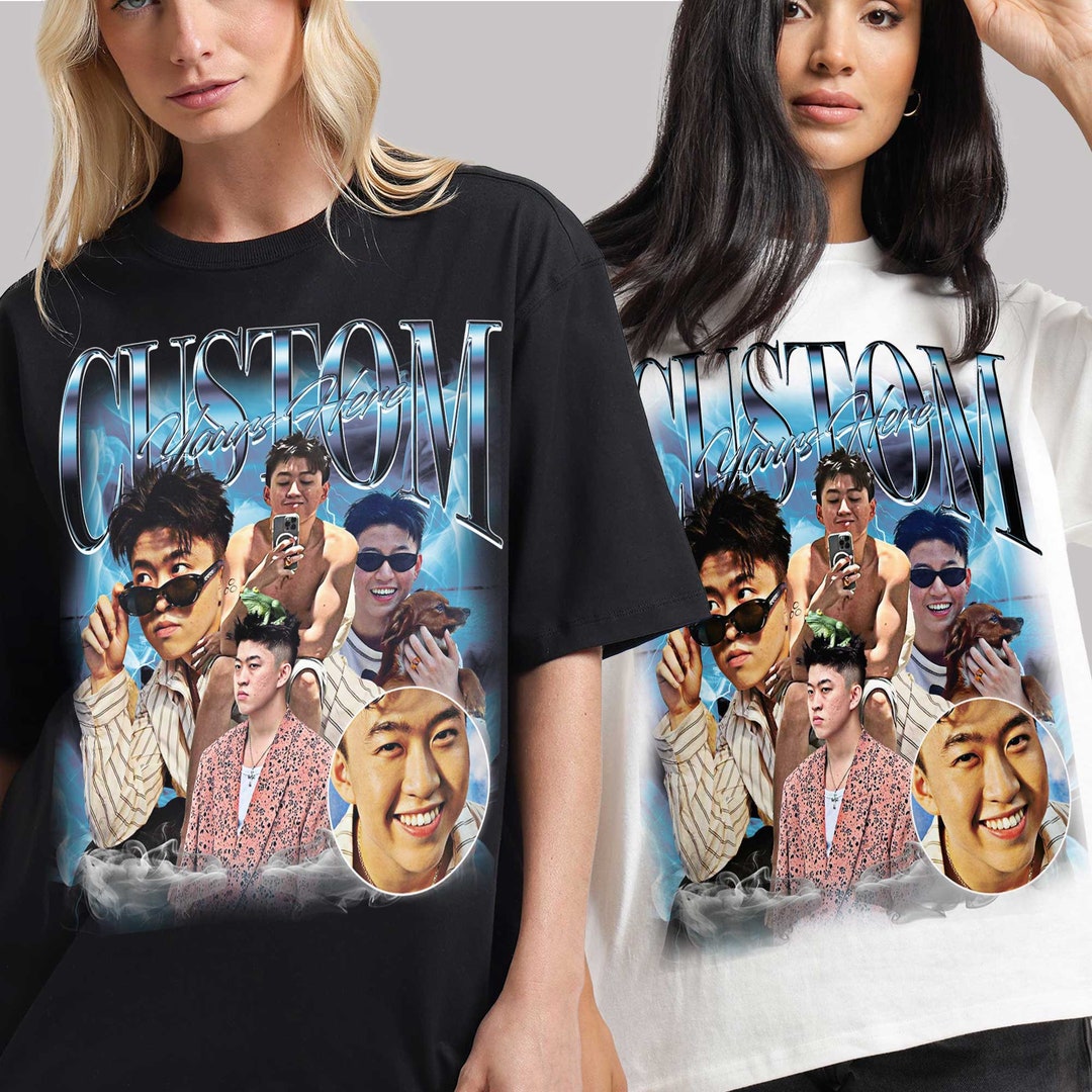 Custom Bootleg Rap Bella Canva Tee, Custom Kpop Bias Graphic 90s Tshirt ...