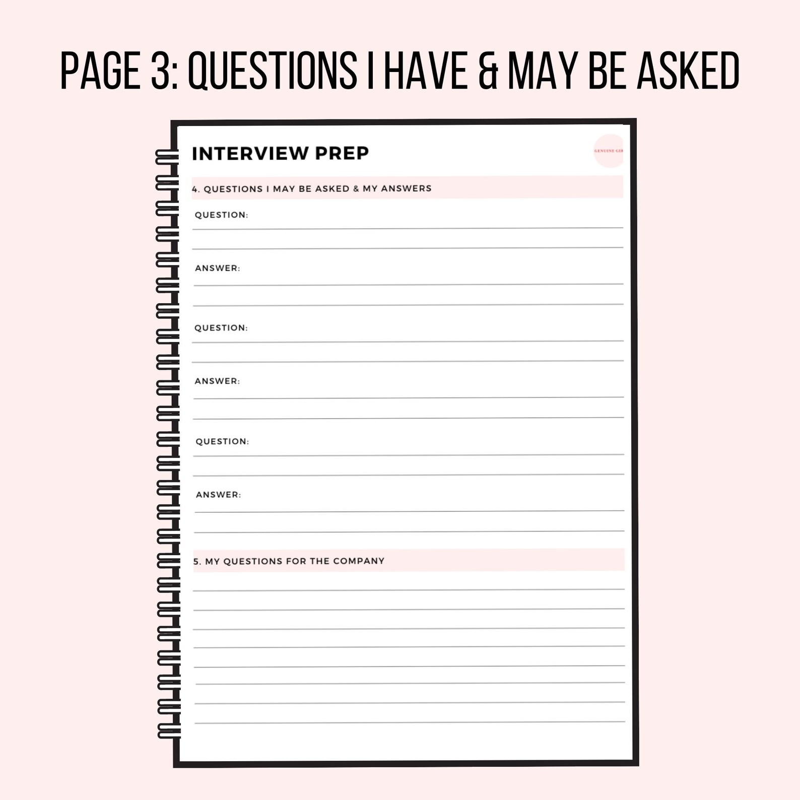 Interview Prep Guide: Interview Prep Questions, Sample Interview ...