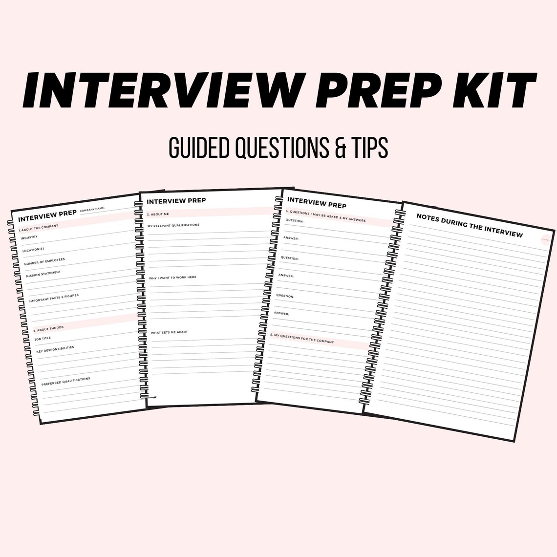 Interview Prep Guide: Interview Prep Questions, Sample Interview ...