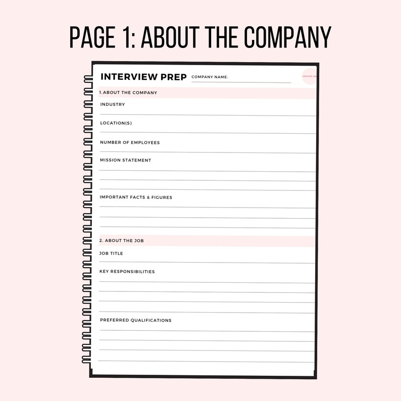 Interview Prep Guide: Interview Prep Questions, Sample Interview ...