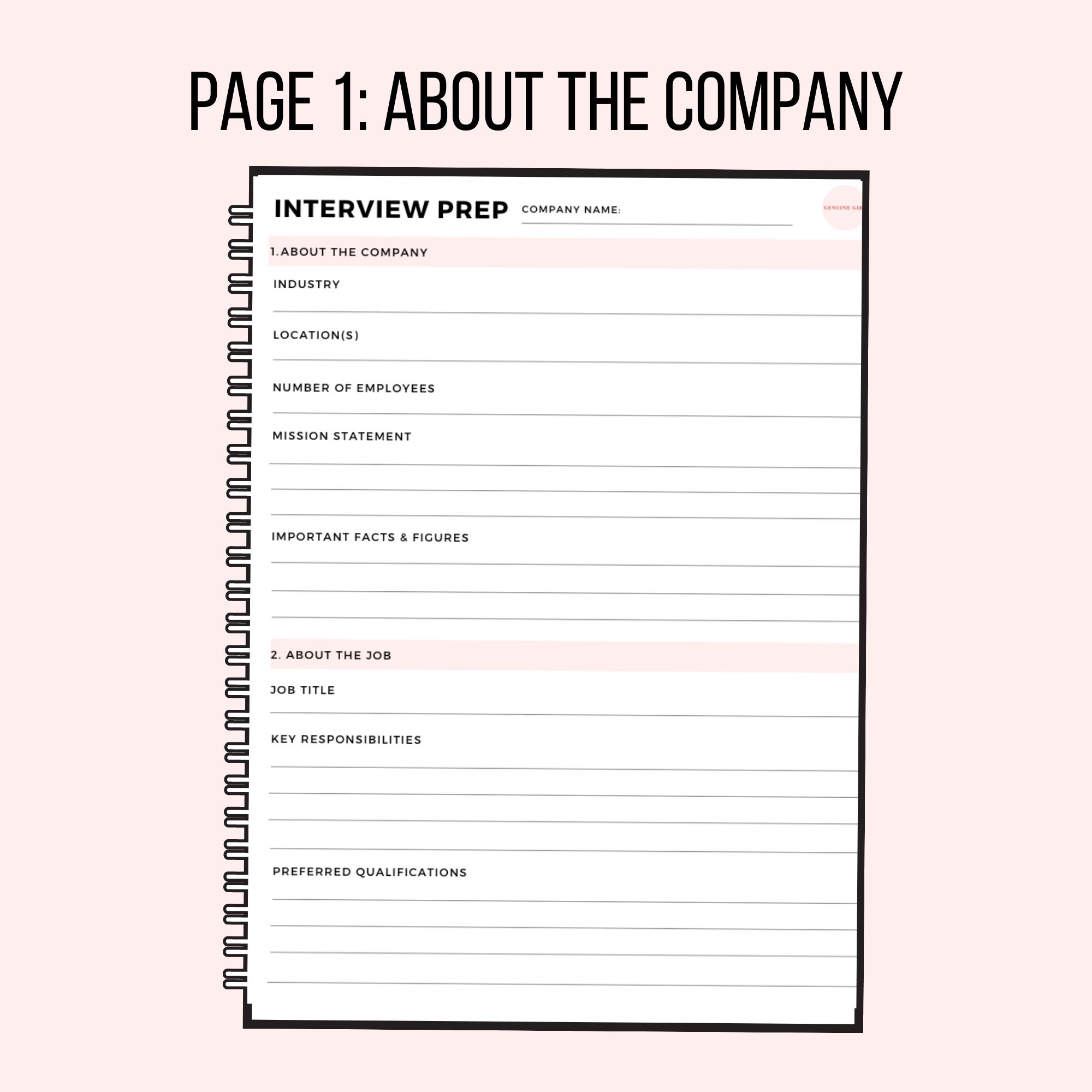 Interview Prep Guide: Interview Prep Questions, Sample Interview ...