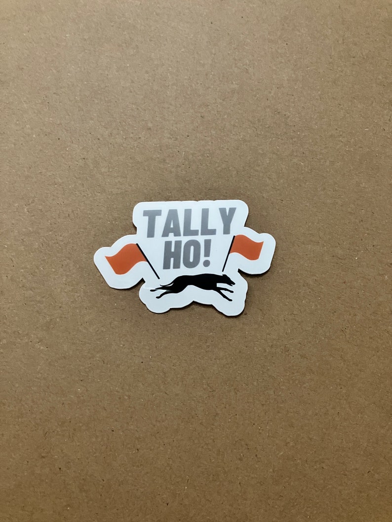 Tally Ho! Fastcat Dog Sticker Decal, Waterproof Scratchproof, Fastcat ...