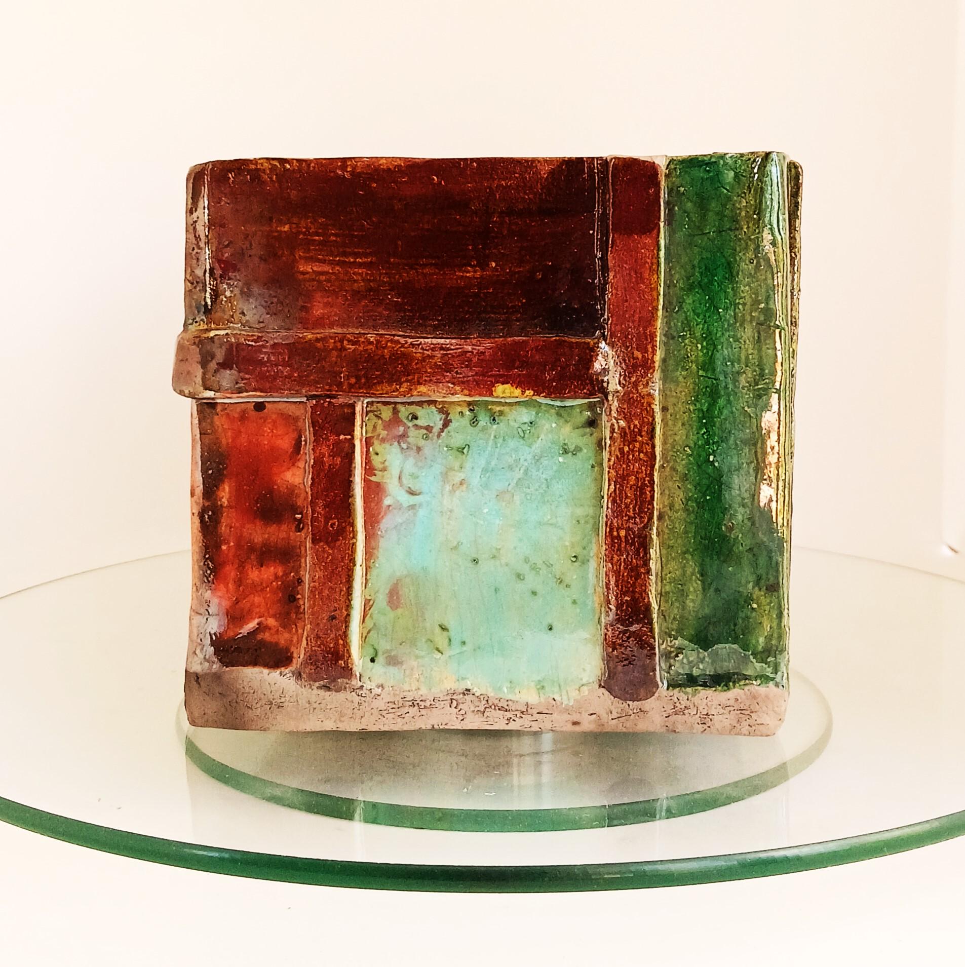 RAKU POTTERY Hand-built Vase Home and Garden Décor Made From Quality ...