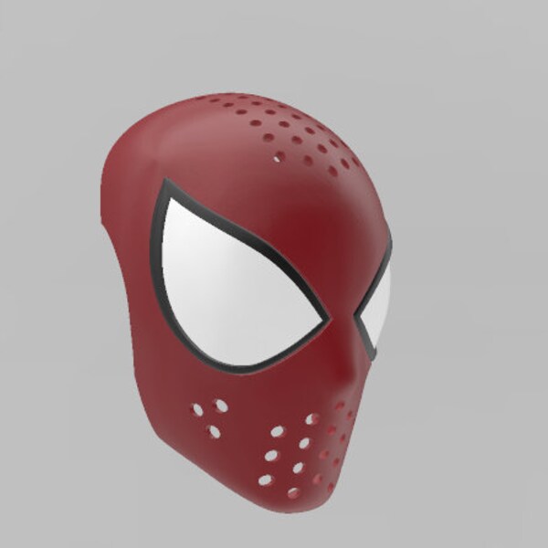 Spiderman Face Shell - Etsy