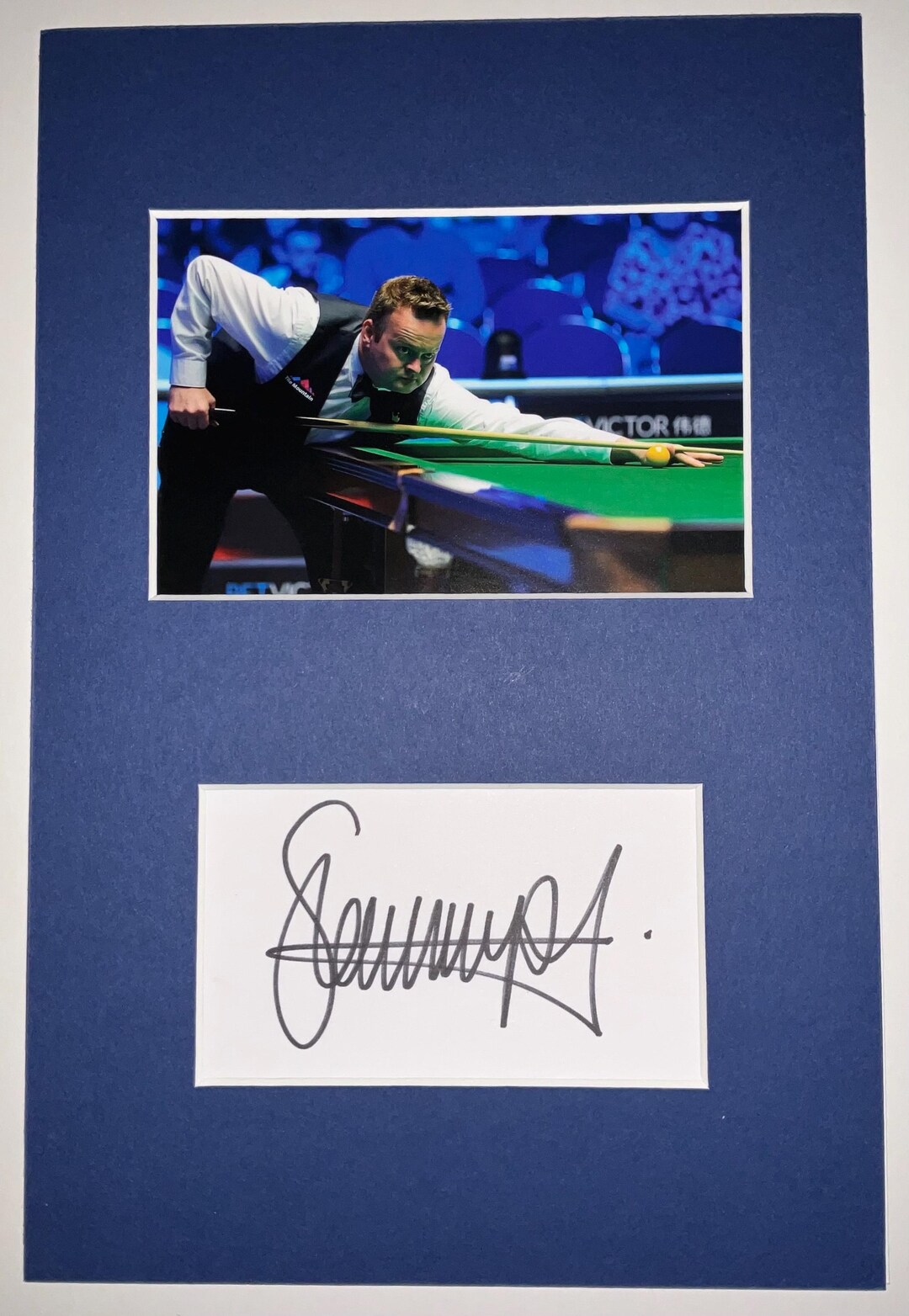 Shaun Murphy Snooker Legend Autographed Signed & Mounted Photo - Etsy