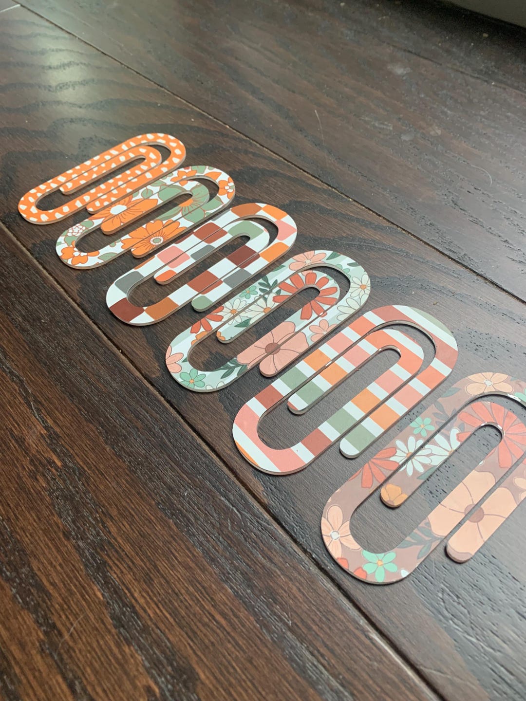 Set of 6 Jumbo Paperclips - Etsy