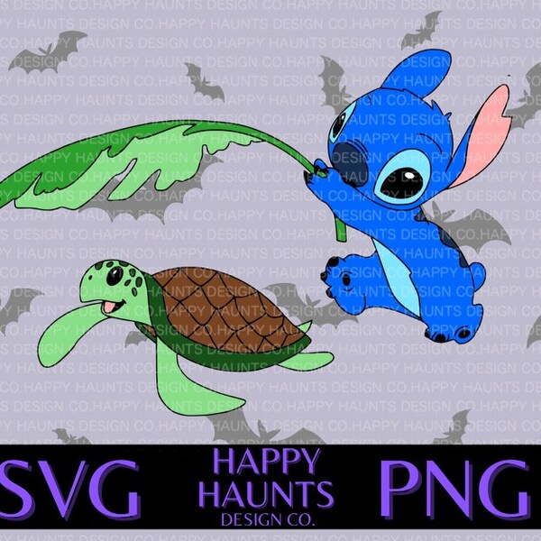 Stitch Turtle Svg - Etsy Australia