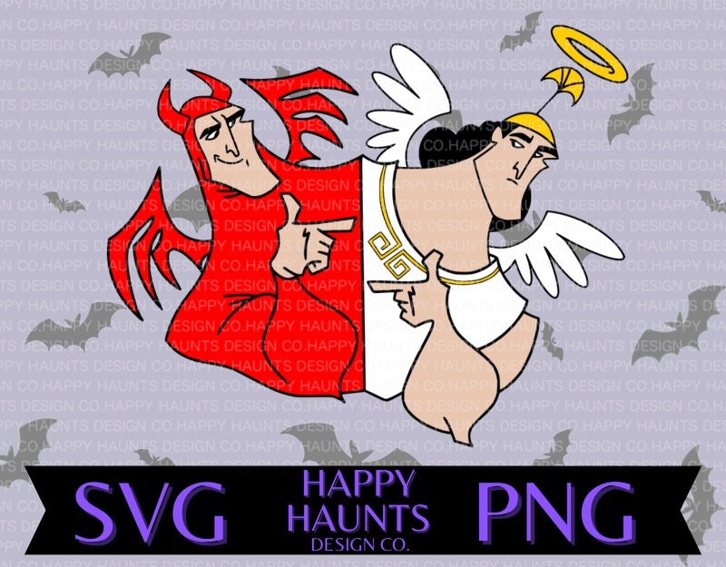 S New Groove Kronk Devil And Angel