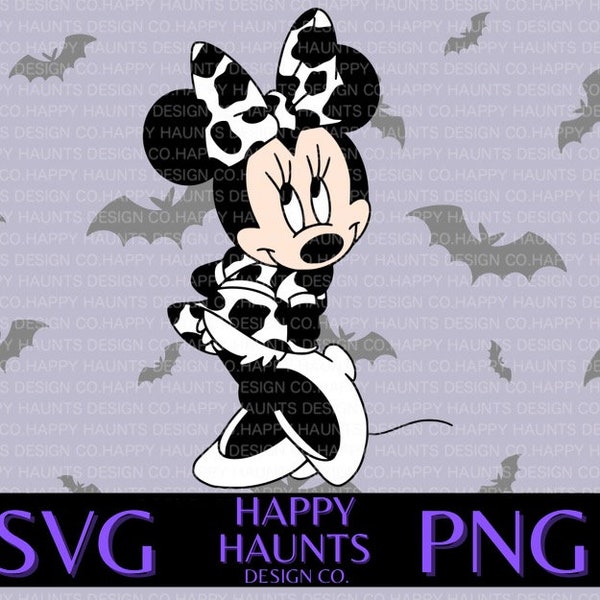 Mickey Mouse Cow Print Svg - Etsy