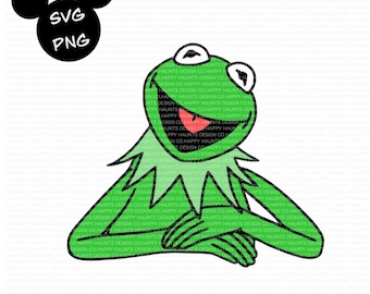 Kermit svg - Etsy