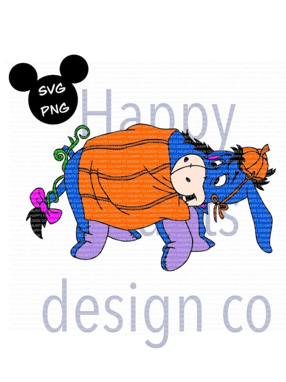 Autumn Eeyore SVG Easy Cut File for Cricut Layered by Colour - Etsy Canada
