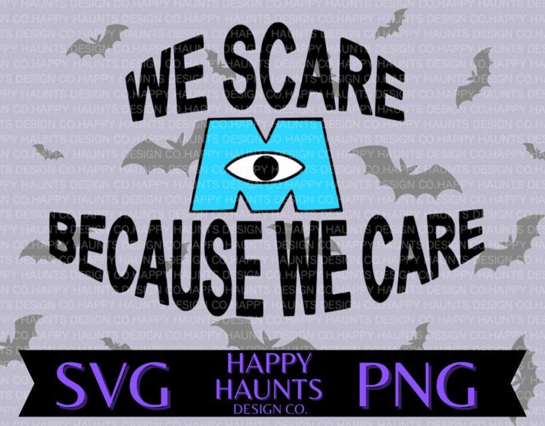 We Scare SVG Easy Cut File for Cricut Layered by Colour - Etsy Canada