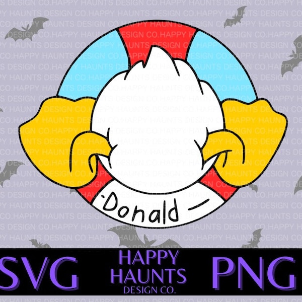 Svg Donald Duck - Etsy