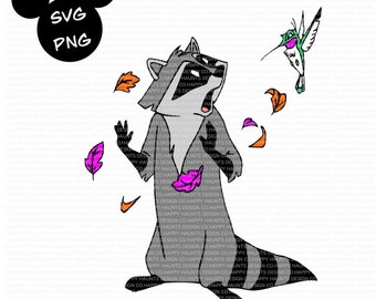 Meeko Svg File - Etsy
