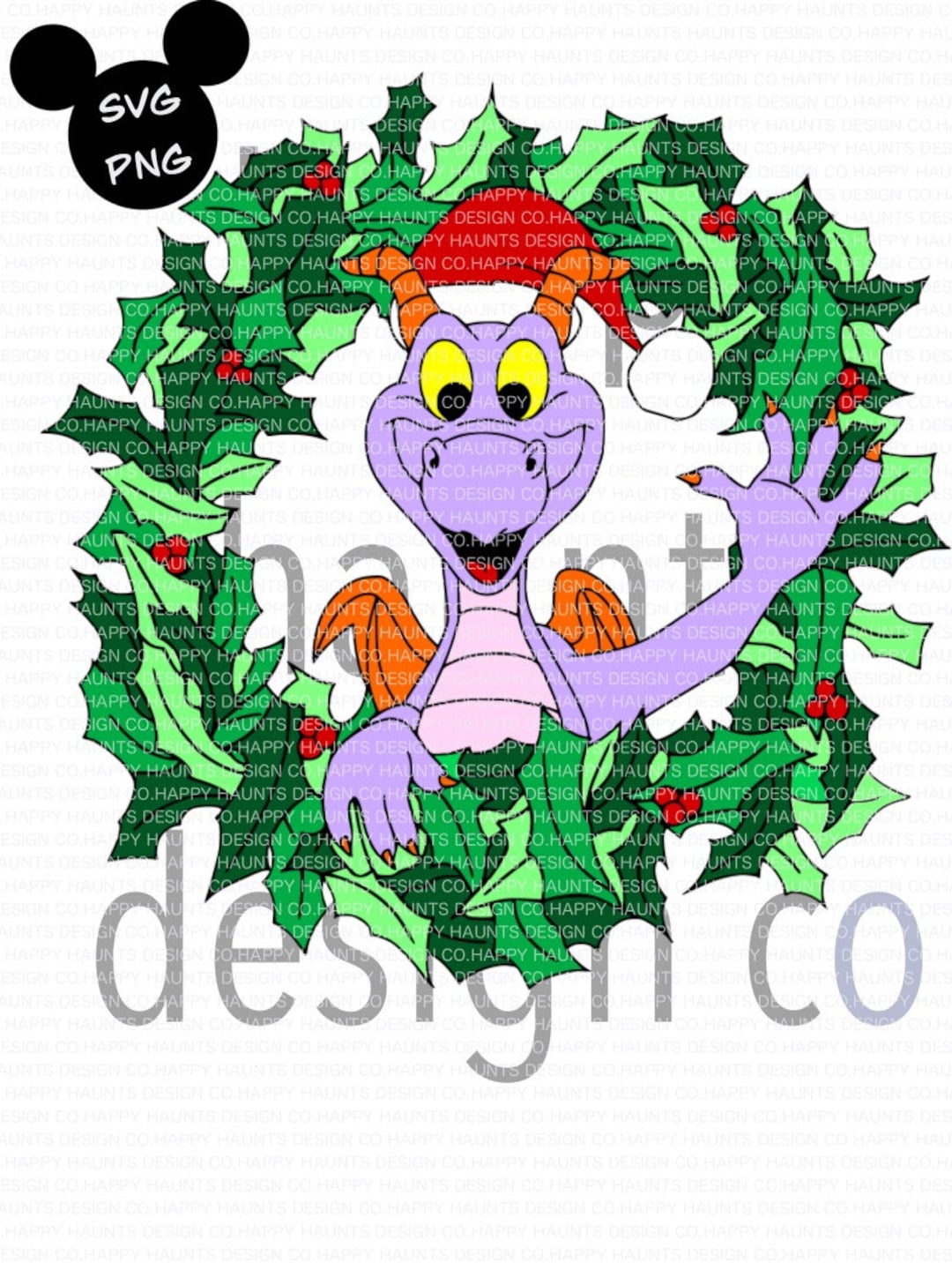 Figment Wreath SVG Easy Cut File for Cricut Layered by - Etsy Hong Kong
